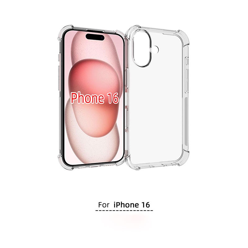 IPhone 16 anti drop TPU protective case